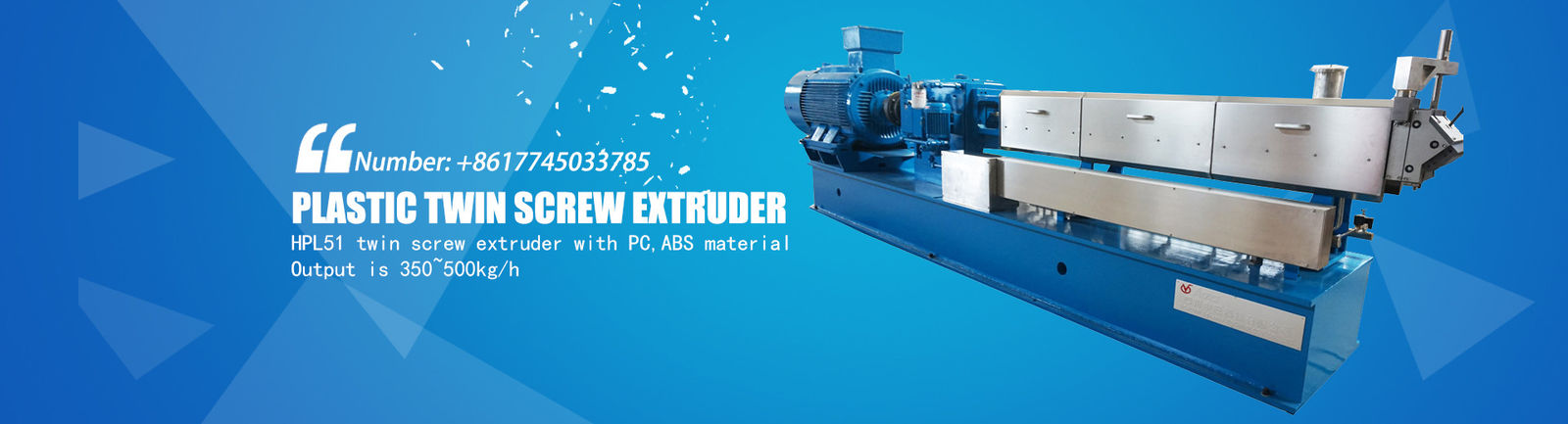 Quality Compounding Twin Screw Extruder & Plastic Twin Screw Extruder ...